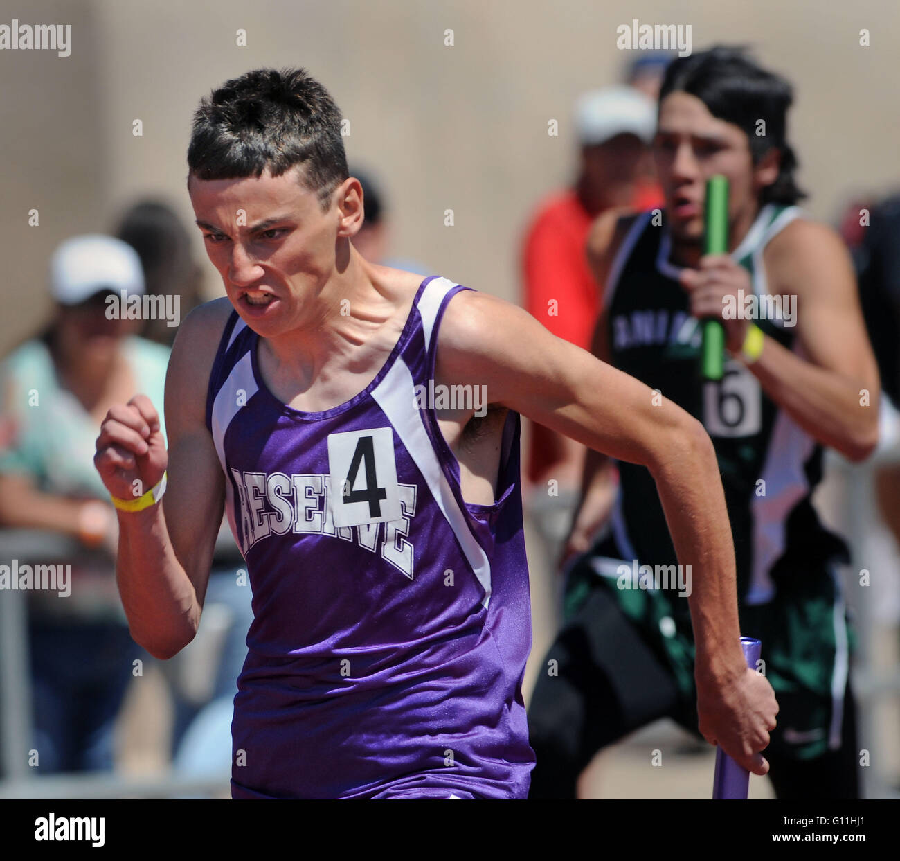 Albuquerque, NM, USA. 7th May, 2016. Reserve's Billy Baca takes the ...