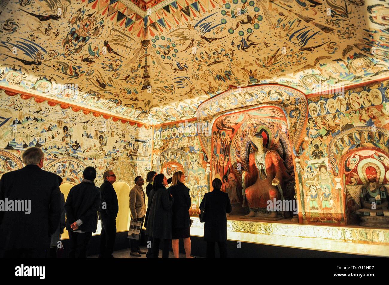 Los Angeles, USA. 6th May, 2016. People visit the "Cave Temples of ...