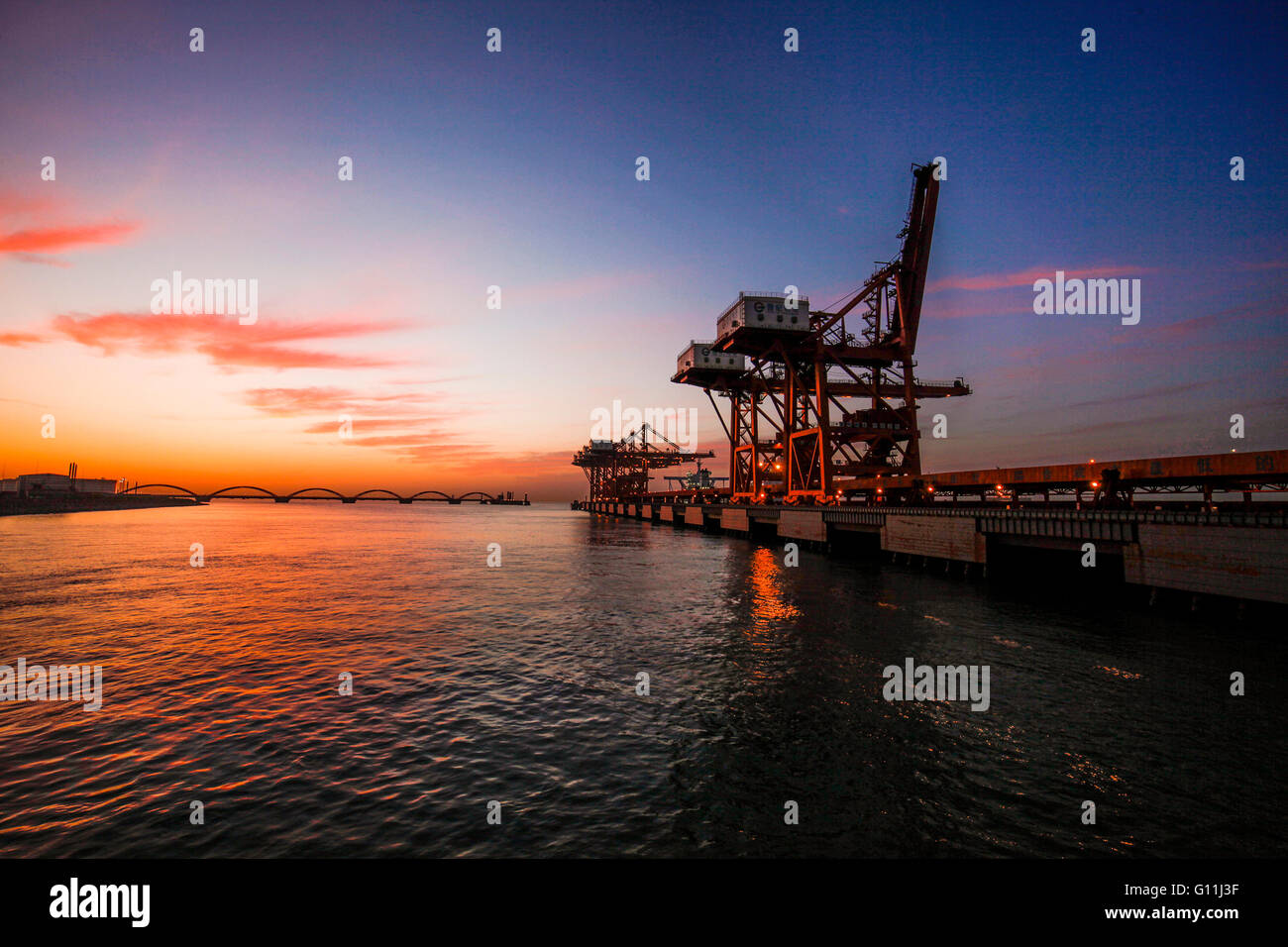 Caofeidian port hi-res stock photography and images - Alamy