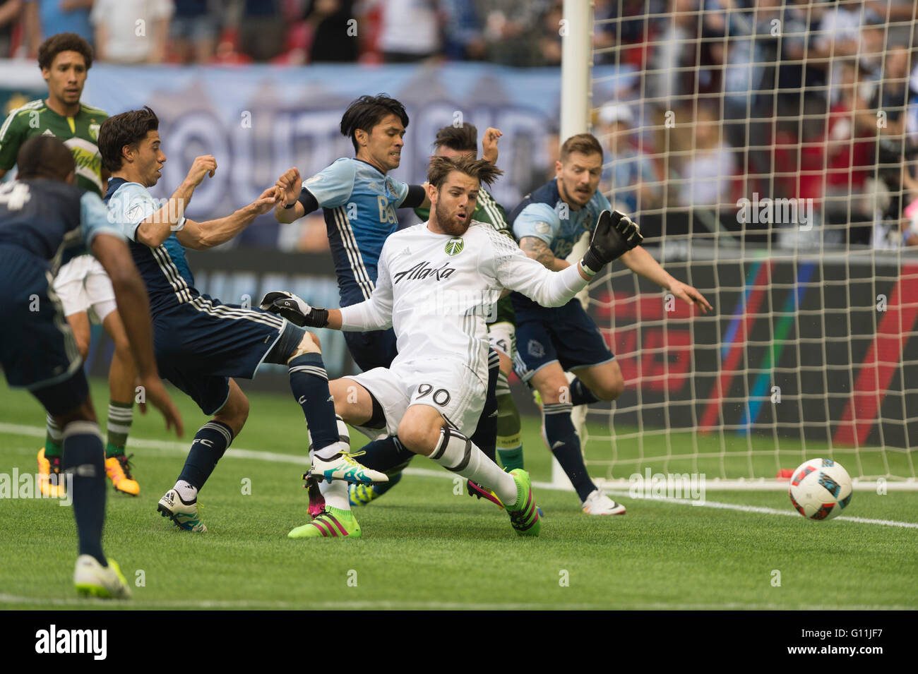 Vancouver, Canada. 7, May, 2016. MLS Soccer - Portland Timbers ...