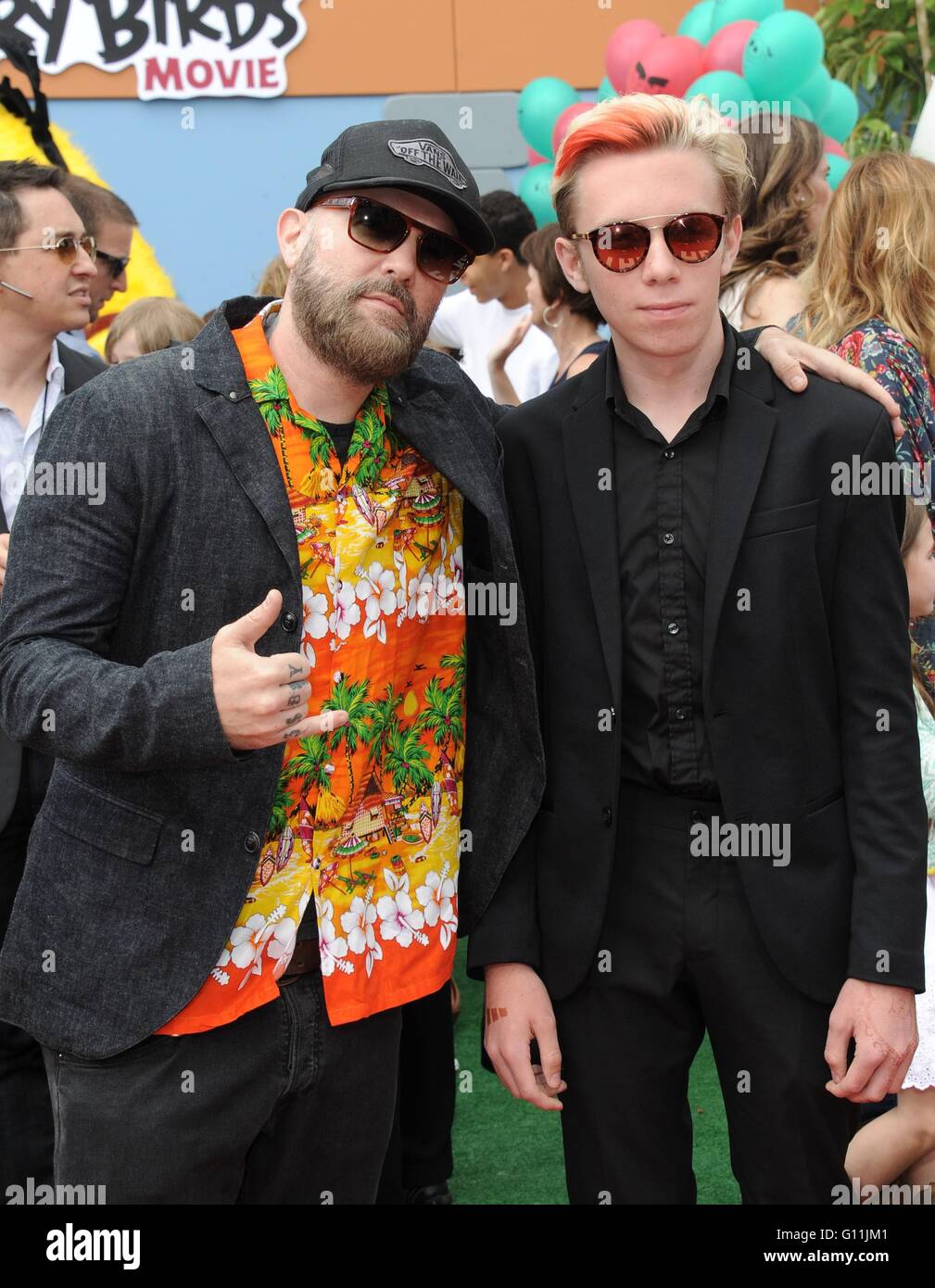 Los Angeles, CA, USA. 7th May, 2016. Fred Durst, Son at arrivals for ...