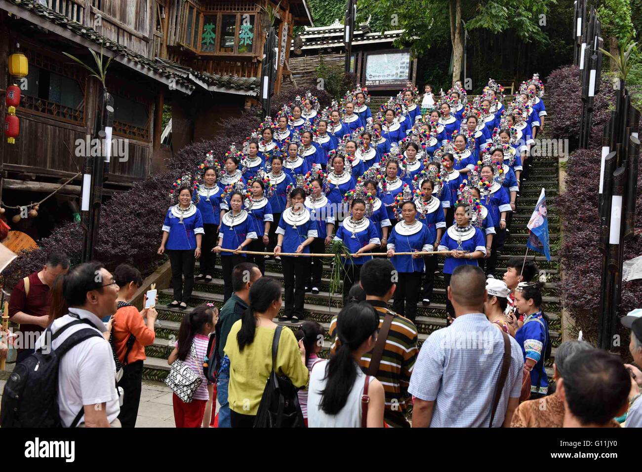 Sanjiang, China's Guangxi Zhuang Autonomous Region. 7th May, 2016 ...