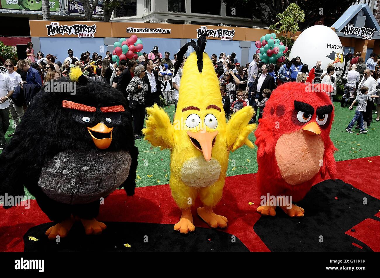 Los Angeles, CA, USA. 7th May, 2016. Bomb, Chuck, Red at arrivals for ...