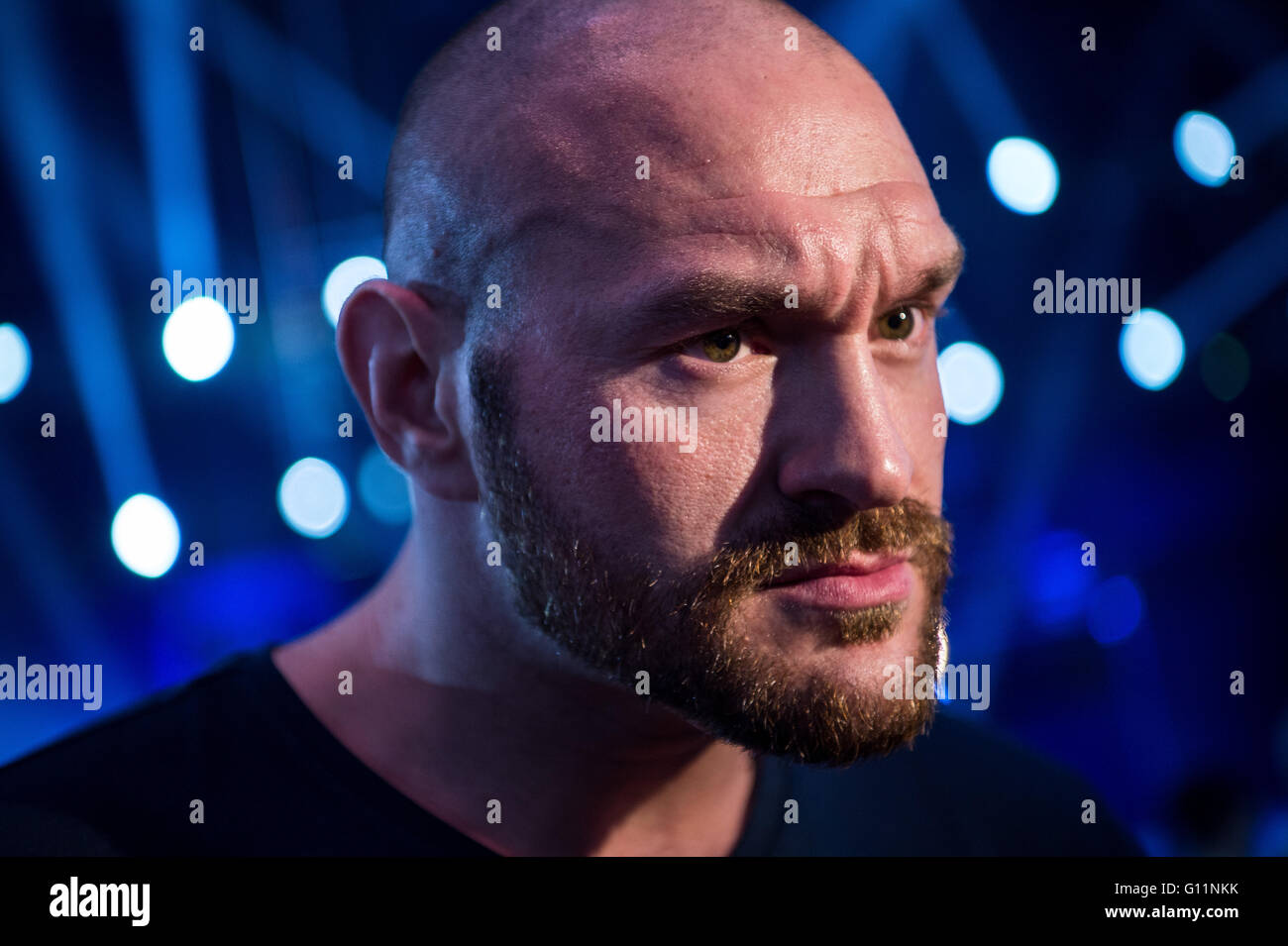 British heavyweight boxing World Champion Tyson Fury speaks during an ...