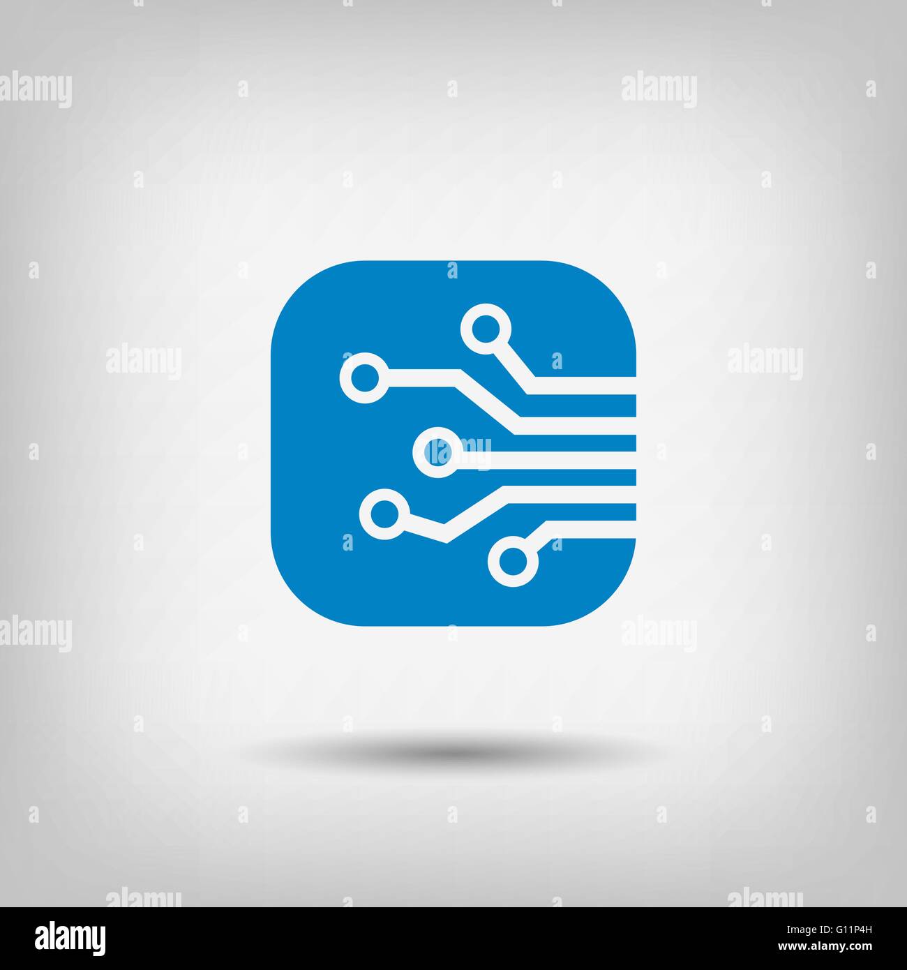 Pictograph of circuit board Stock Vector Image & Art - Alamy