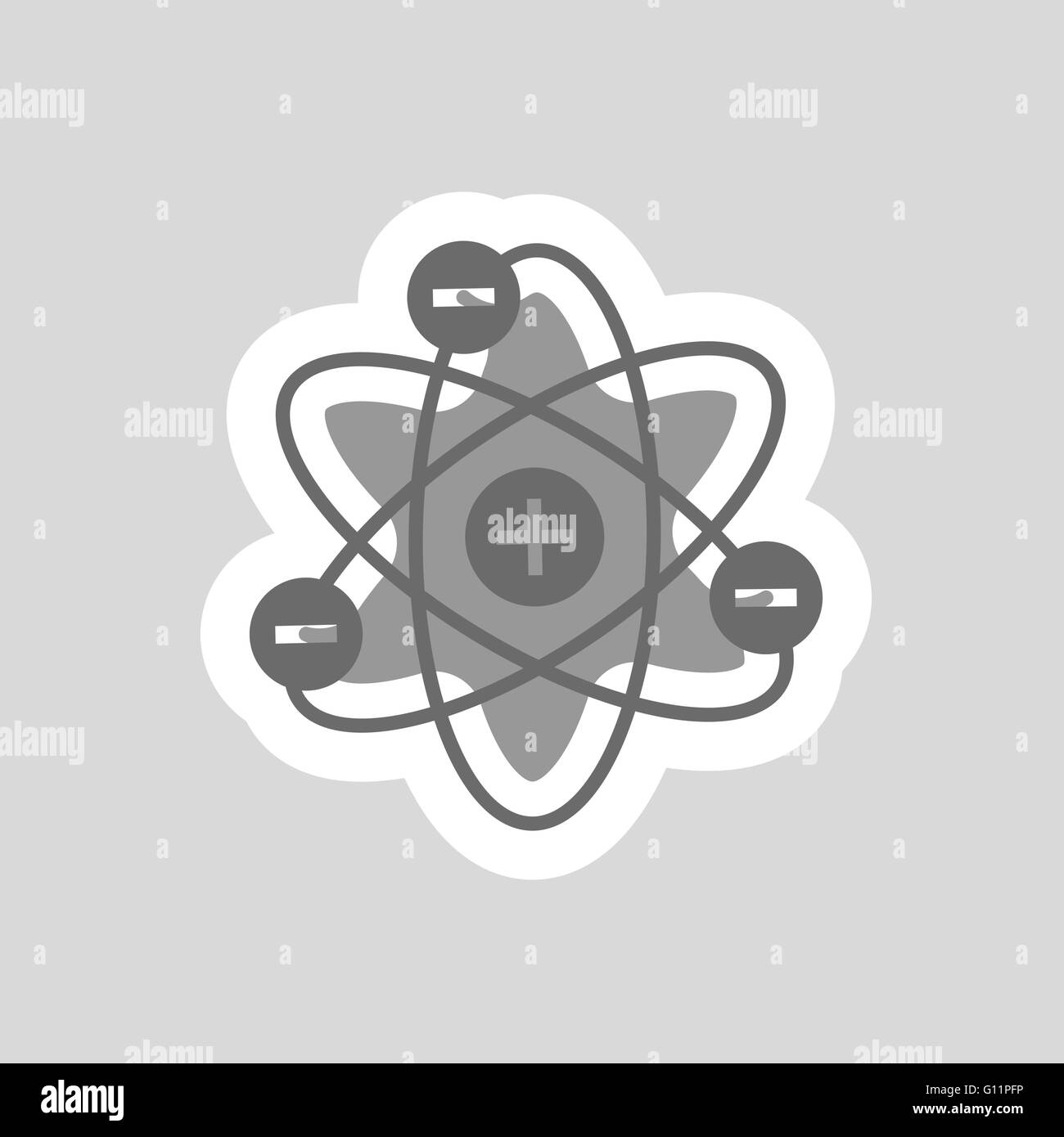 Pictograph of atom Stock Vector Image & Art - Alamy