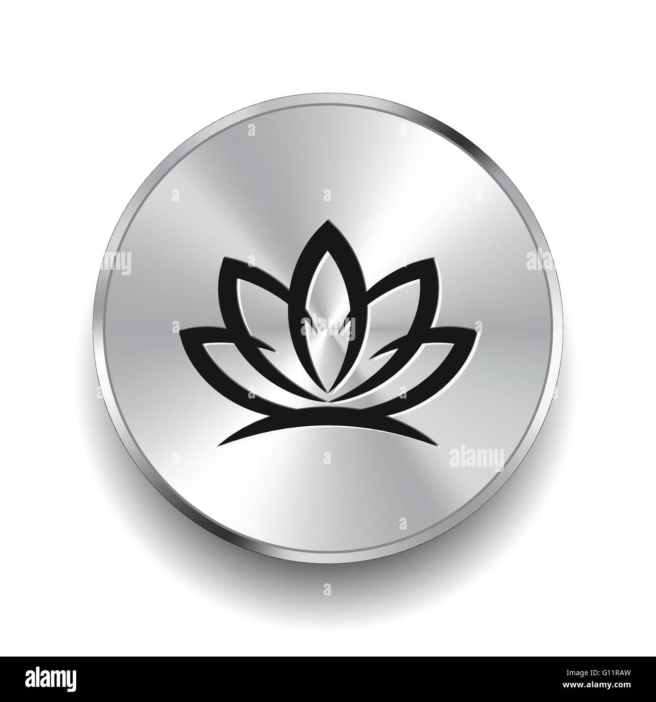 Pictograph of lotus Stock Vector Image & Art - Alamy