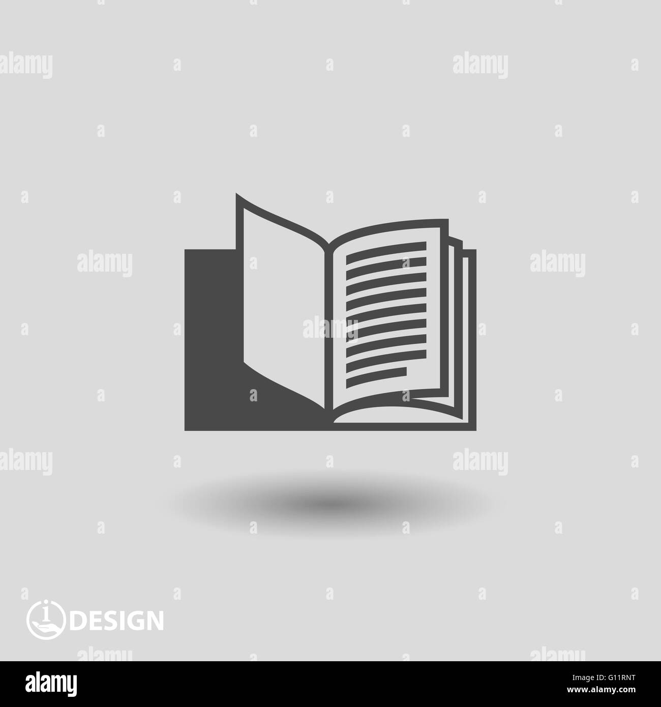Pictograph of book Stock Vector Image & Art - Alamy