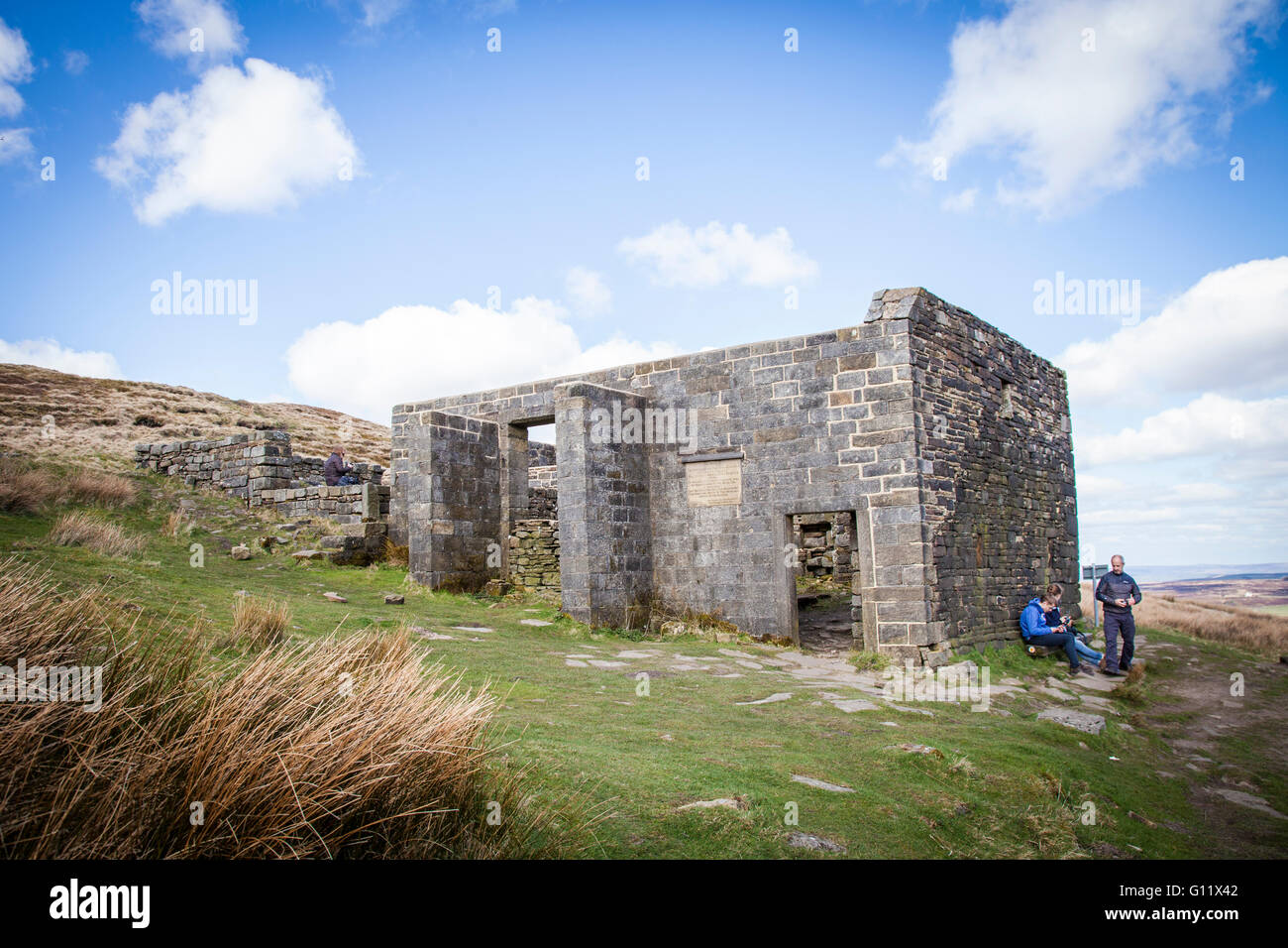 The Top Withins, Haworth Moor, West Yorkshire, England Stock Photo - Alamy