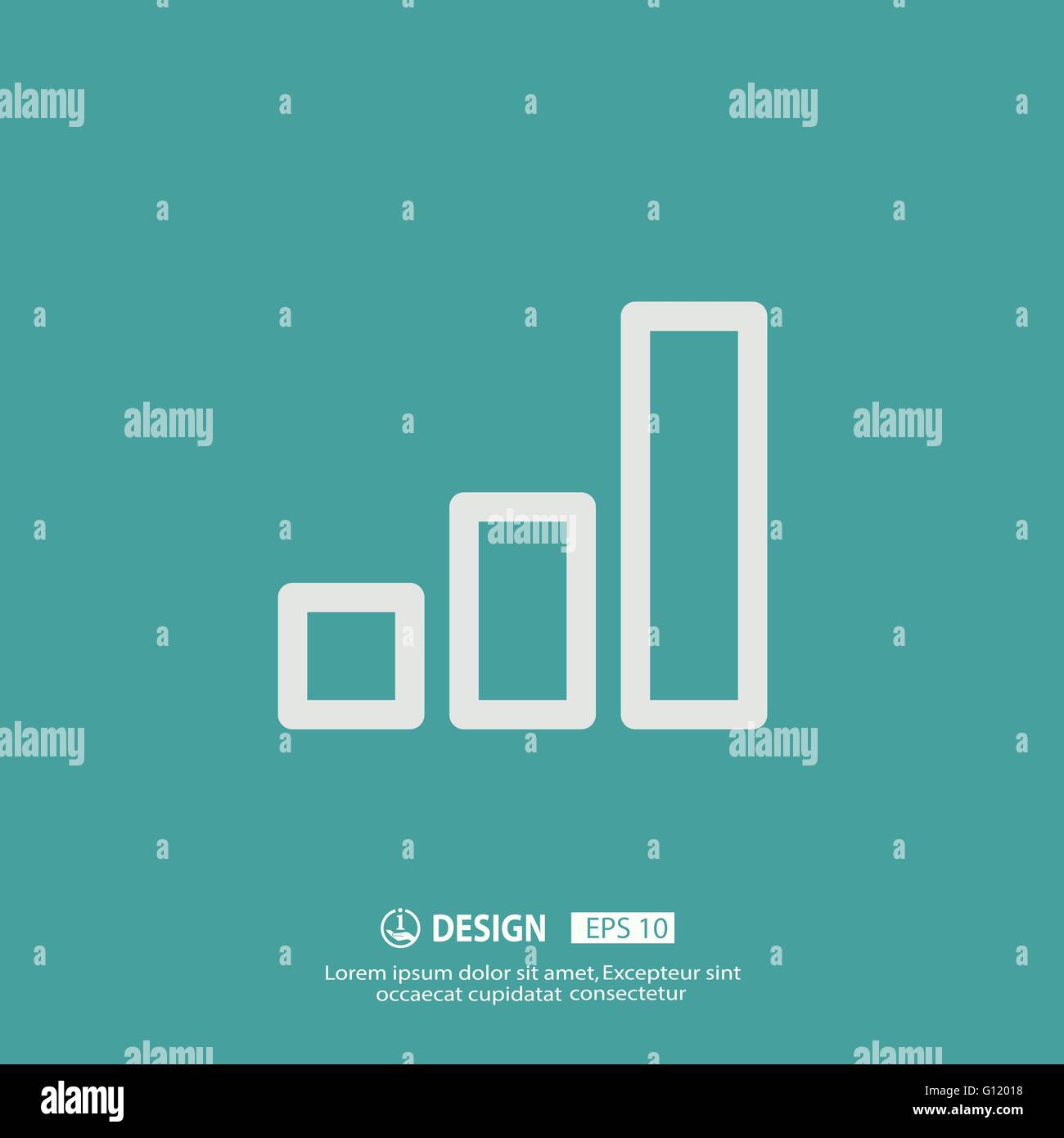 Pictograph of graph Stock Vector Image & Art - Alamy