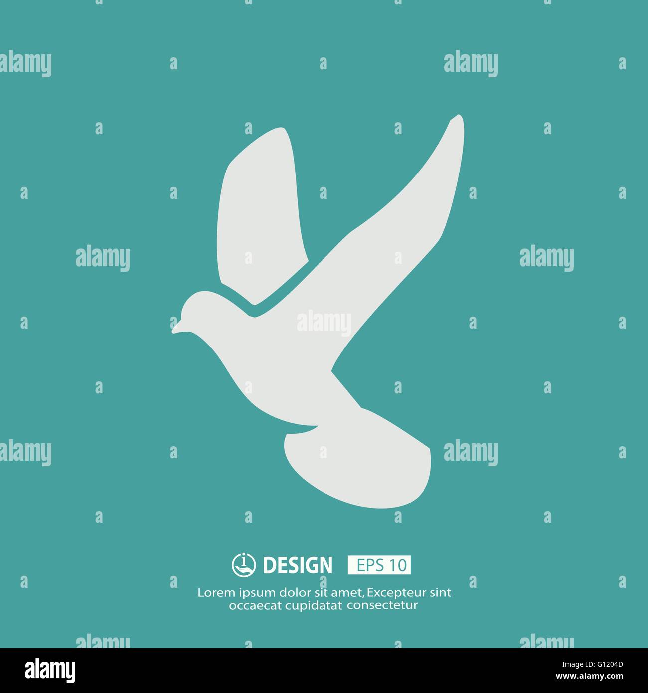 Pictograph of bird Stock Vector Image & Art - Alamy