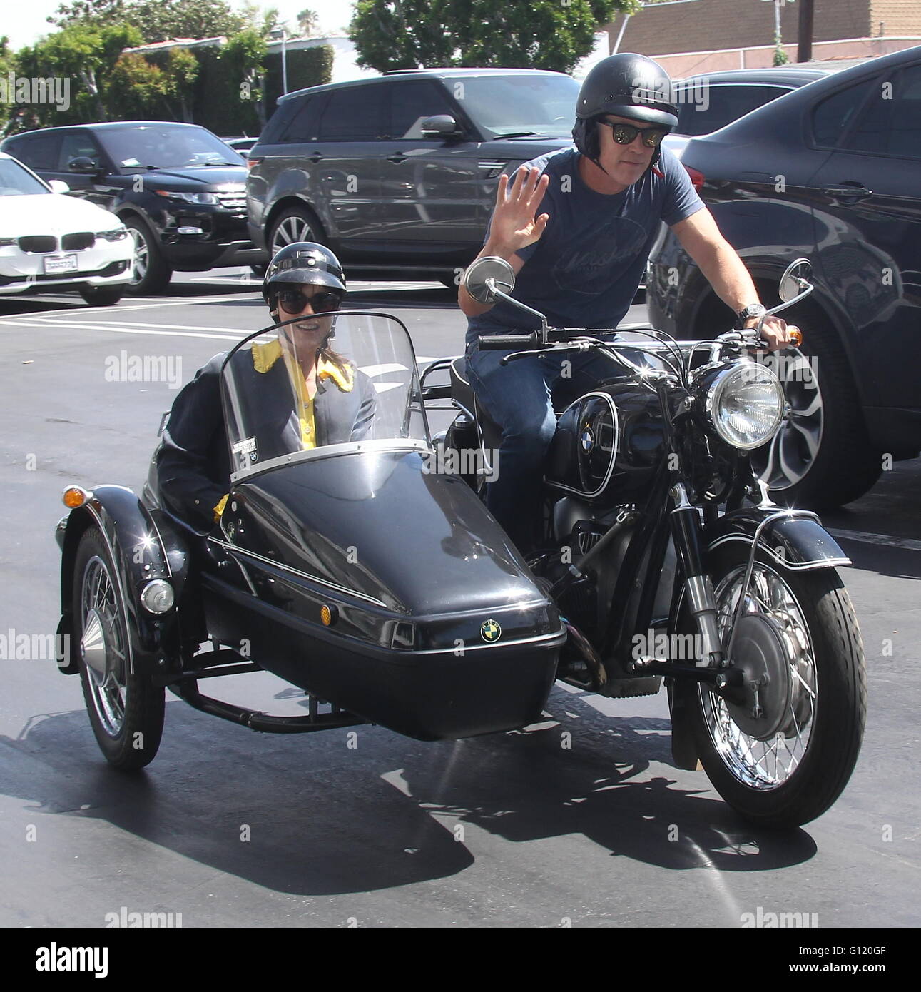 Bmw motorcycle sidecar hi-res stock photography and images - Alamy