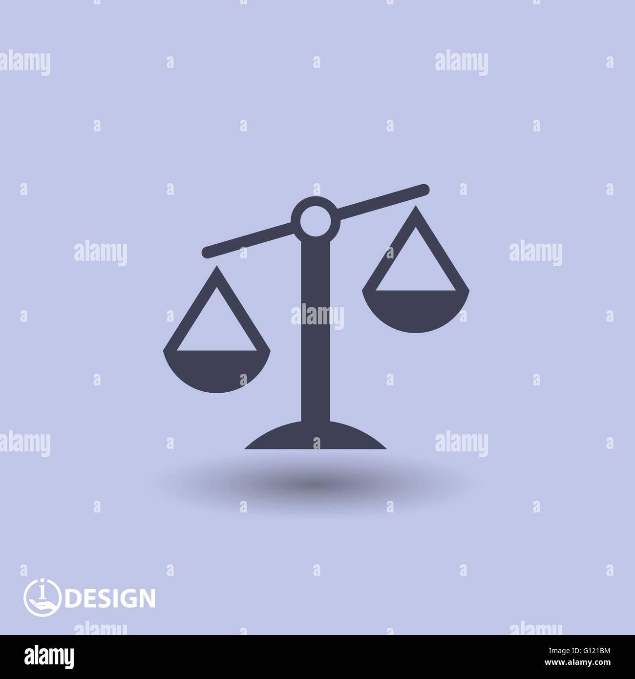 Pictograph of justice scales Stock Vector Image & Art - Alamy