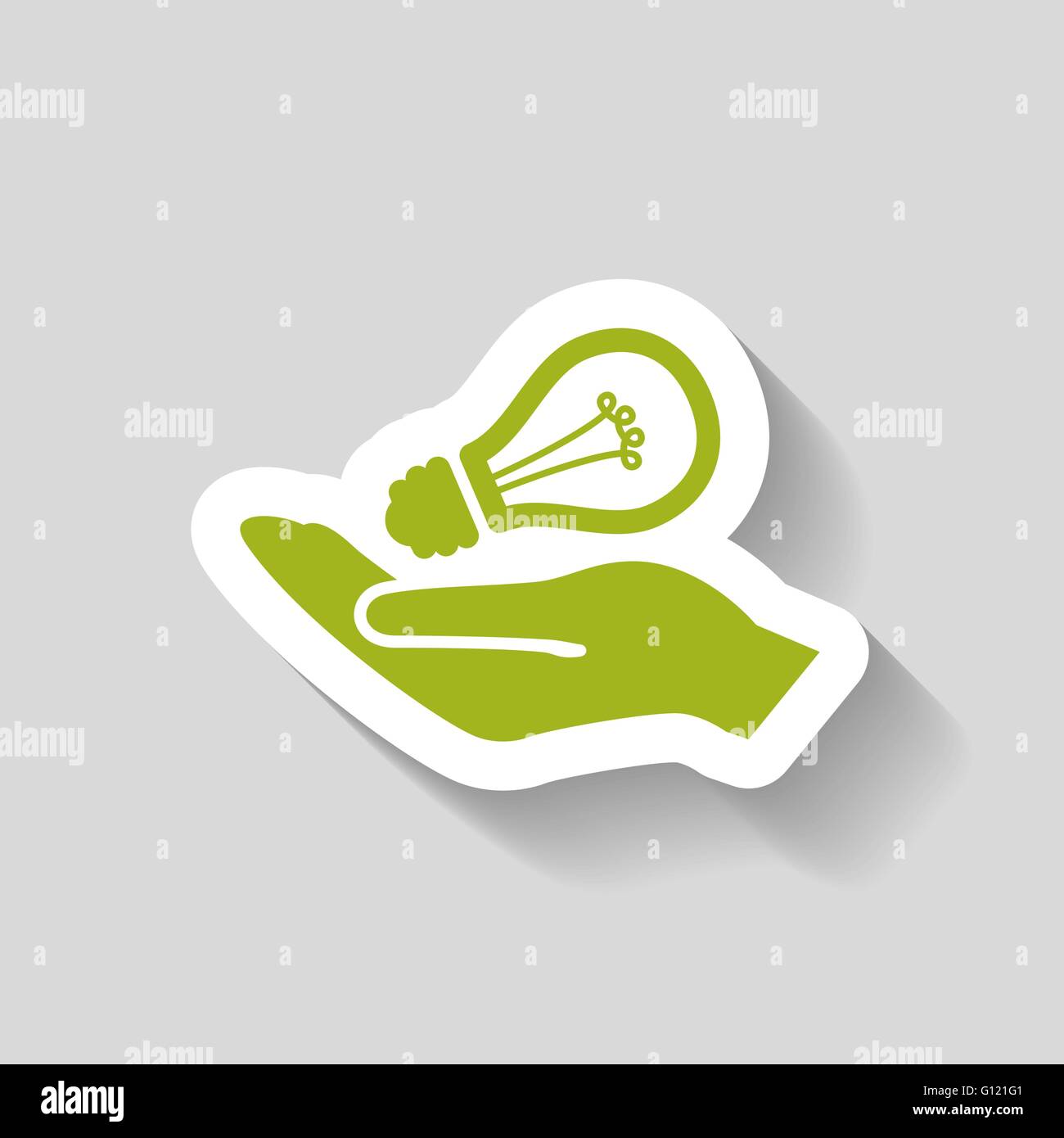 Pictograph of light bulb Stock Vector Image & Art - Alamy