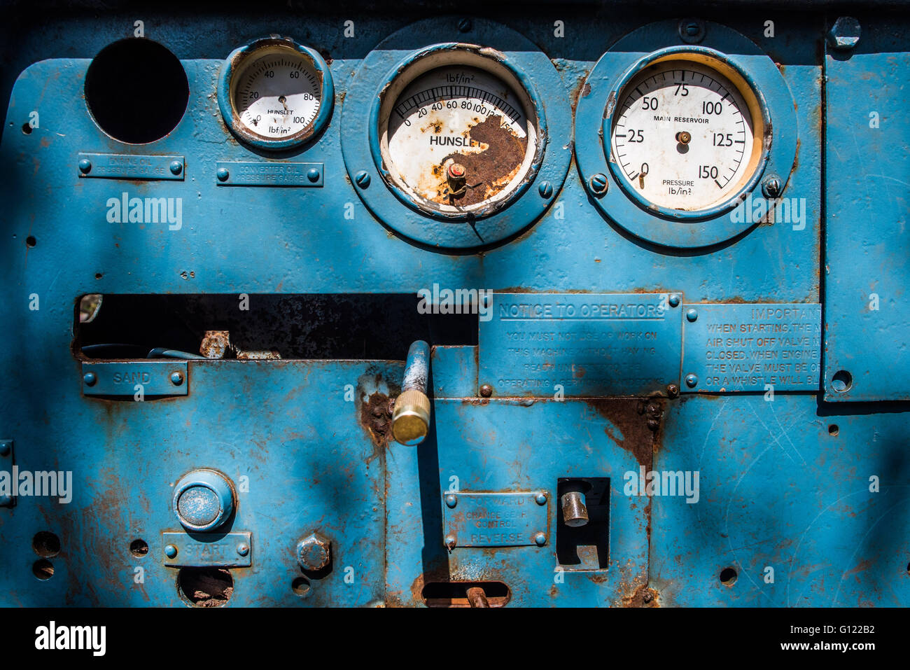 Train control panel hi-res stock photography and images - Alamy