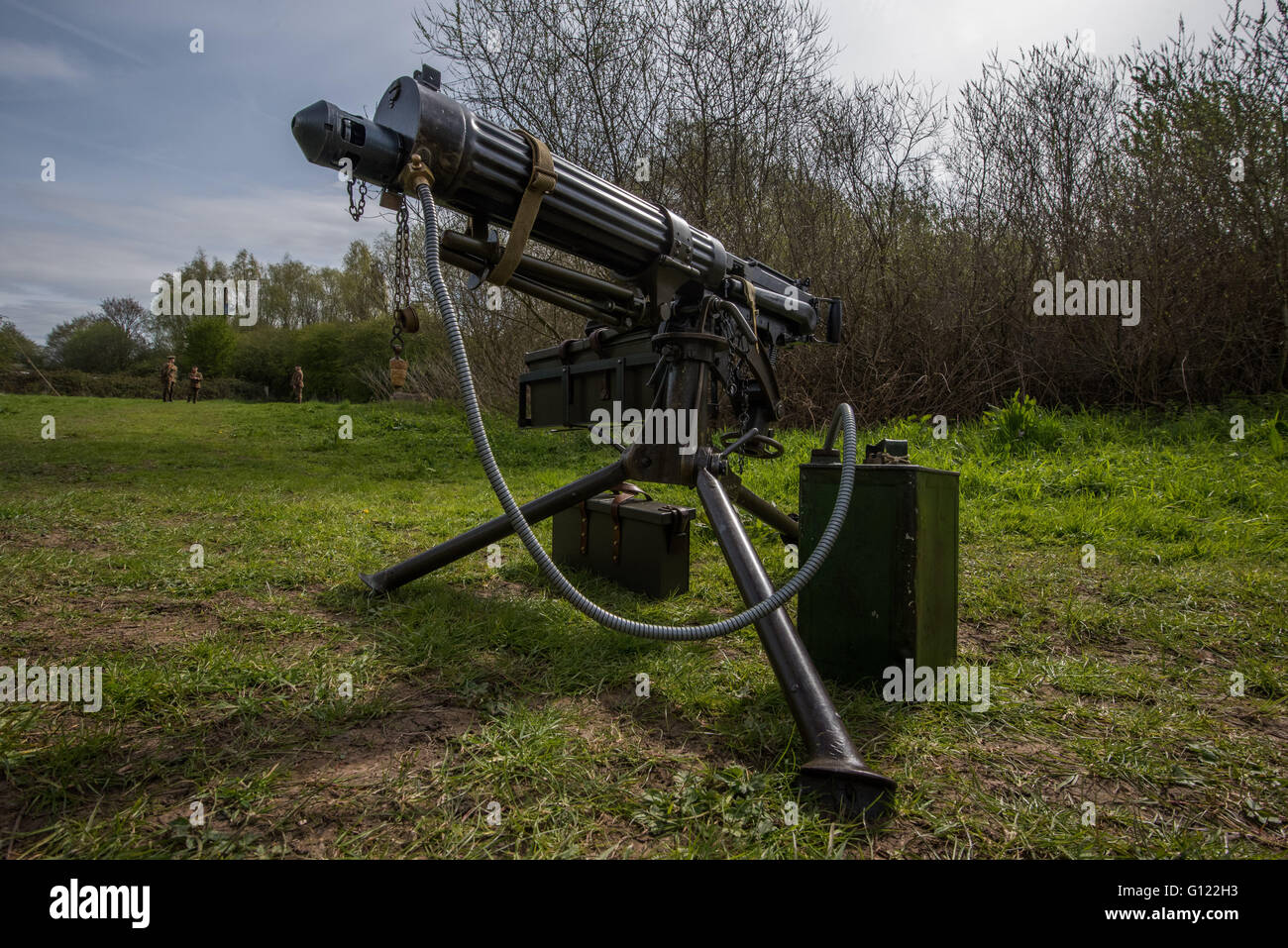 World war 1 Vickers .303 medium machine gun - fortress wales multi ...