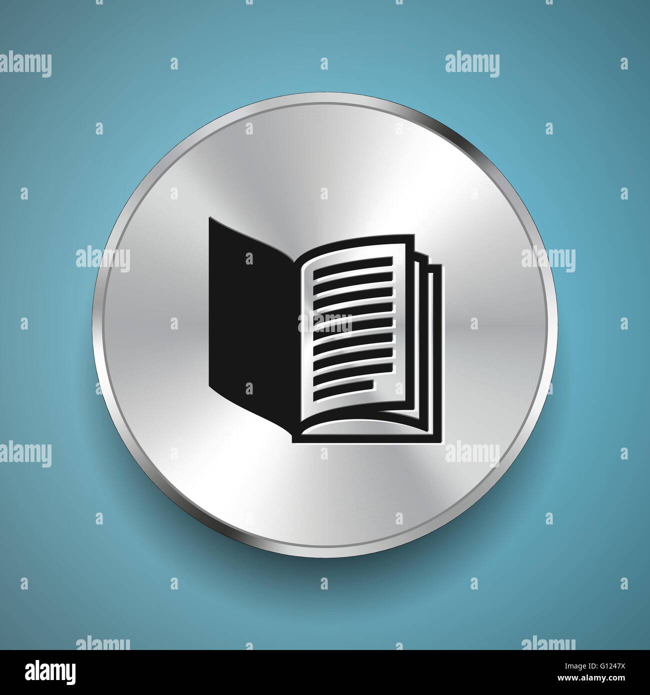 Pictograph of book Stock Vector Image & Art - Alamy