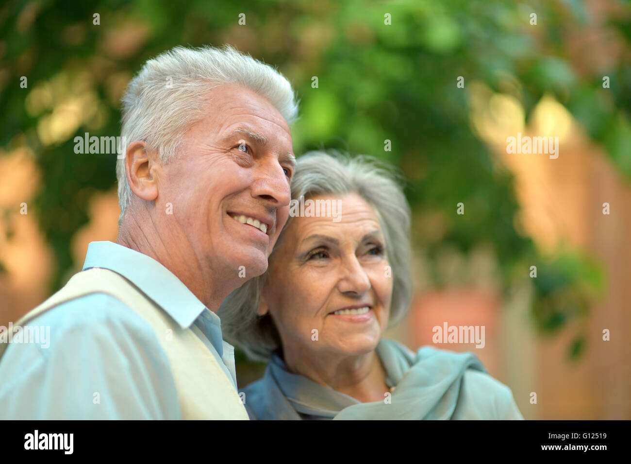 beautiful elderly couple Stock Photo - Alamy