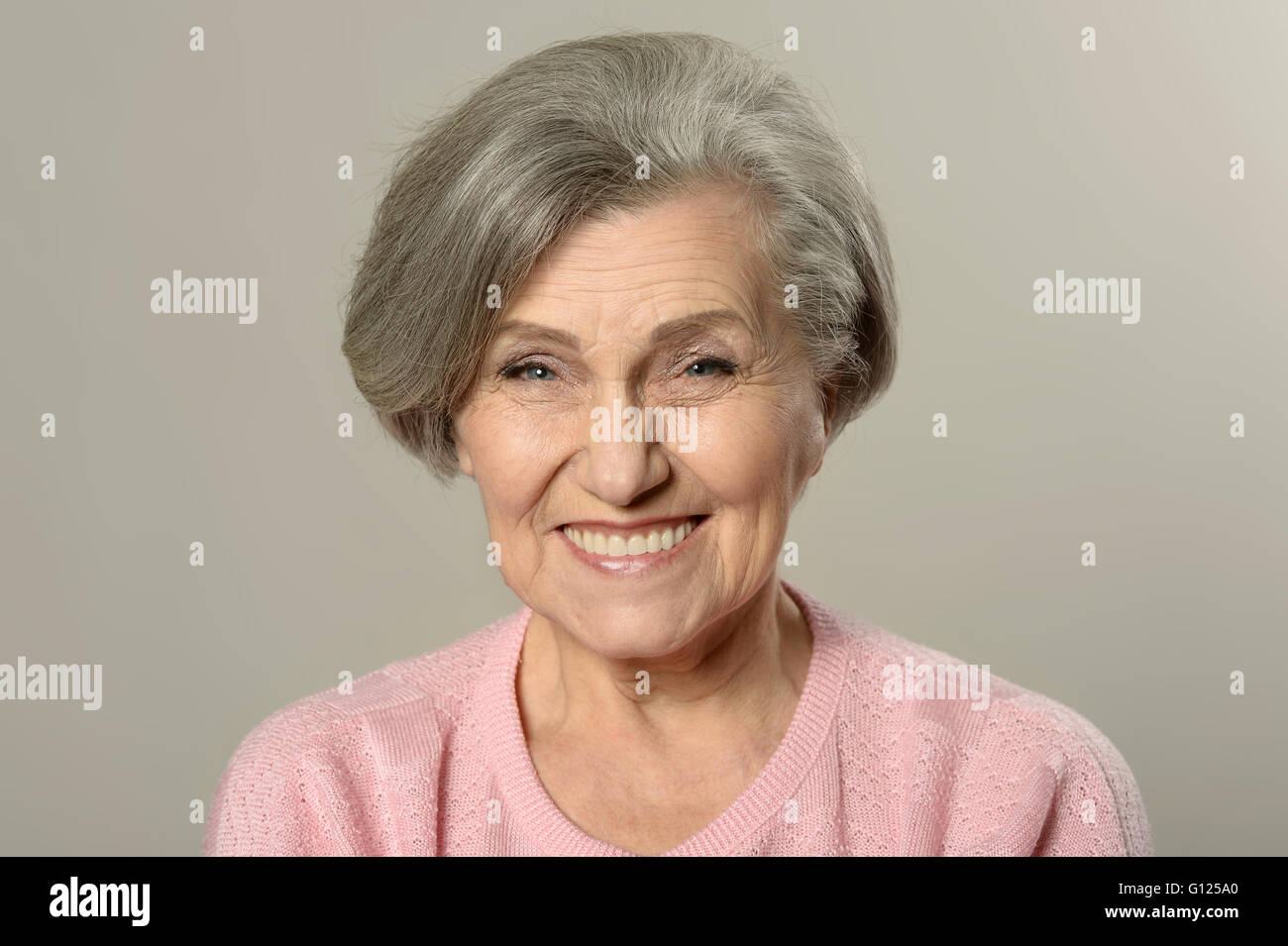 nice senior woman Stock Photo - Alamy
