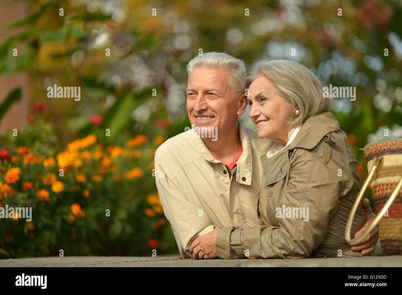 Romantic mature couple Stock Photo - Alamy