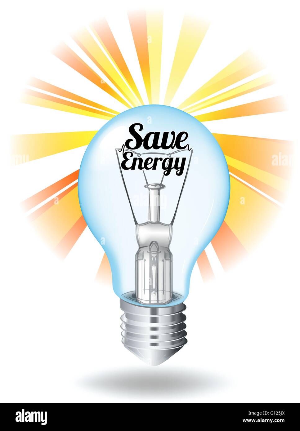 Save energy Stock Vector Images - Alamy
