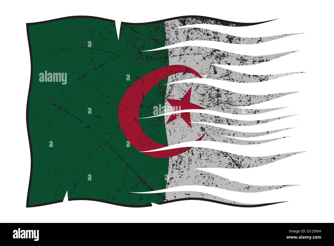 Algeria flag hi-res stock photography and images - Alamy