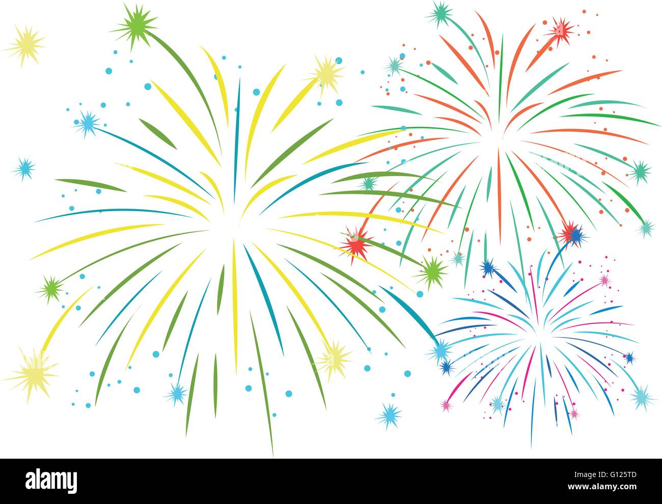 Firework picture Stock Vector Images - Alamy