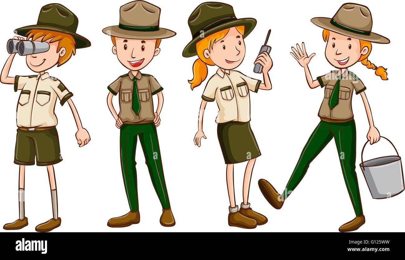 Park ranger uniform forest hi-res stock photography and images - Alamy