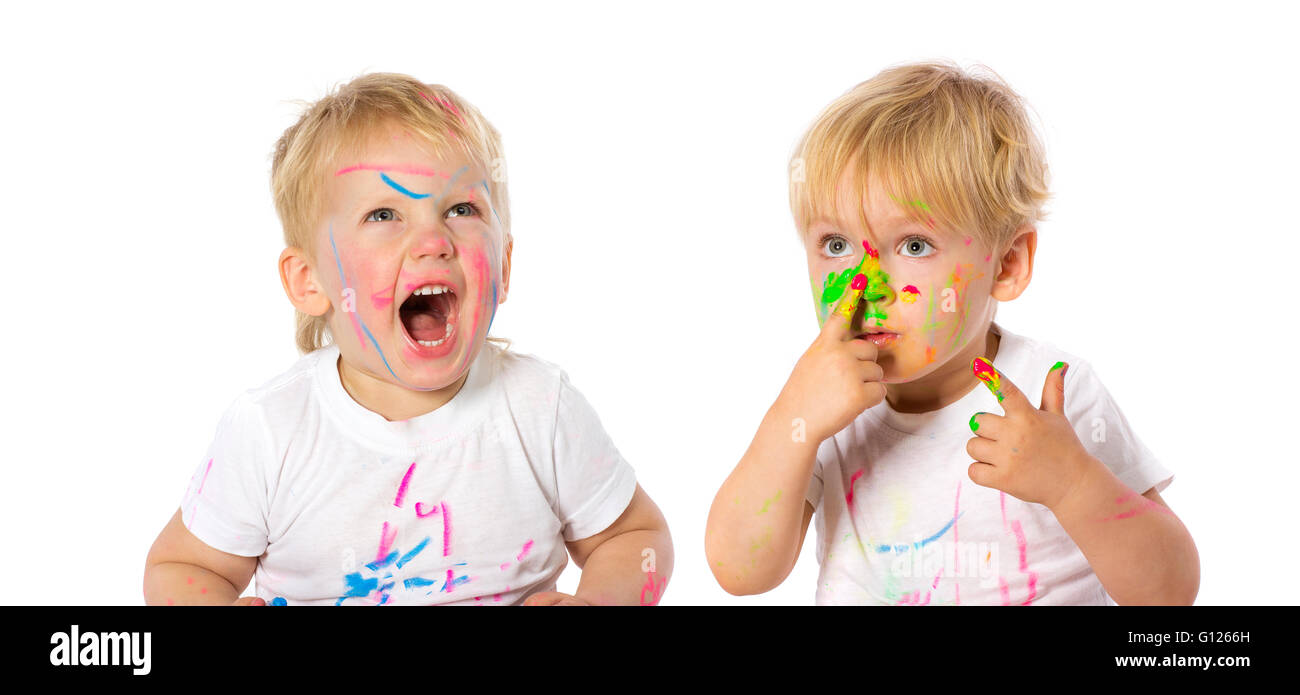 Brothers isolated on white hi-res stock photography and images - Alamy