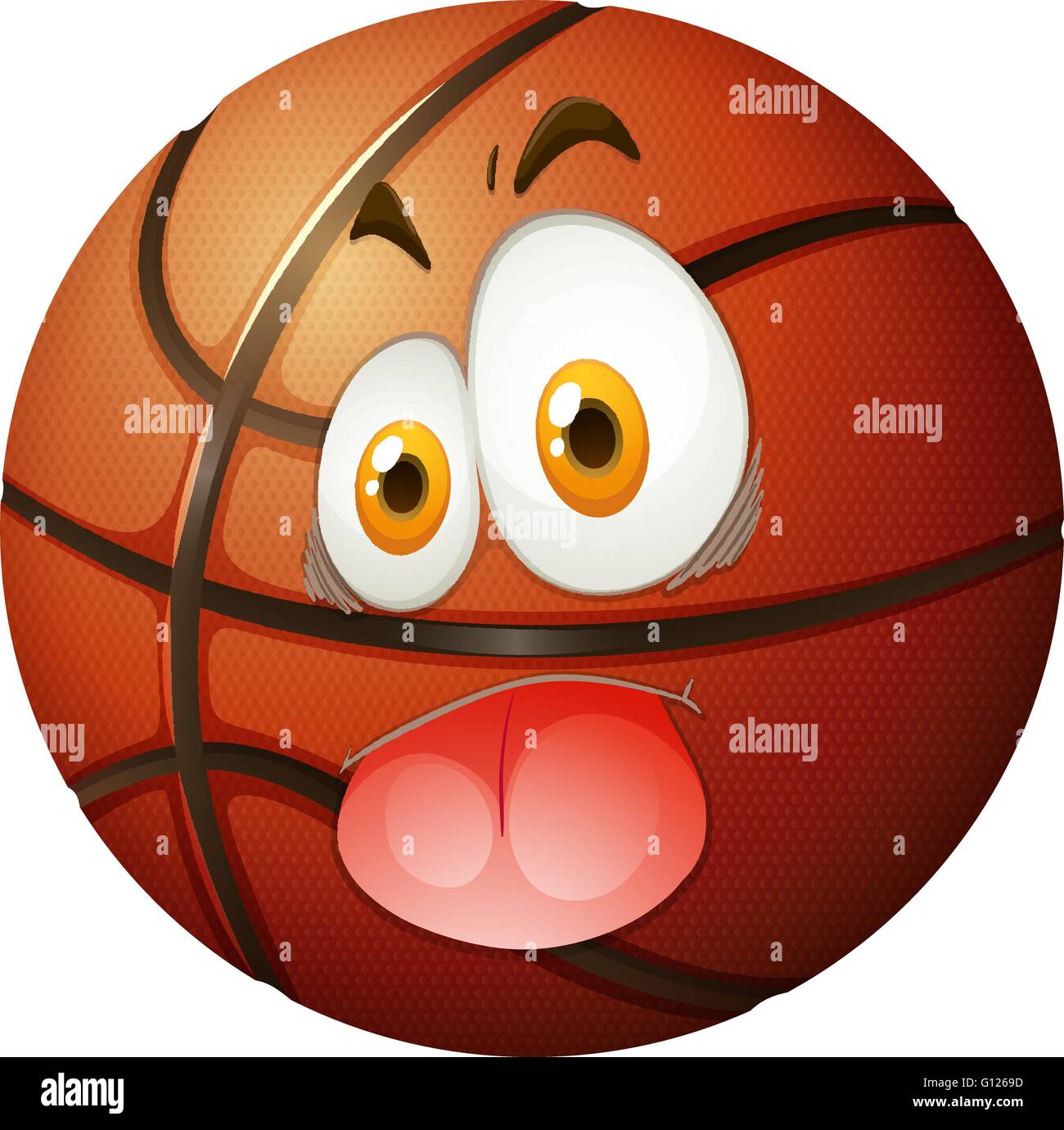 Cartoon silly face tongue hi-res stock photography and images - Alamy