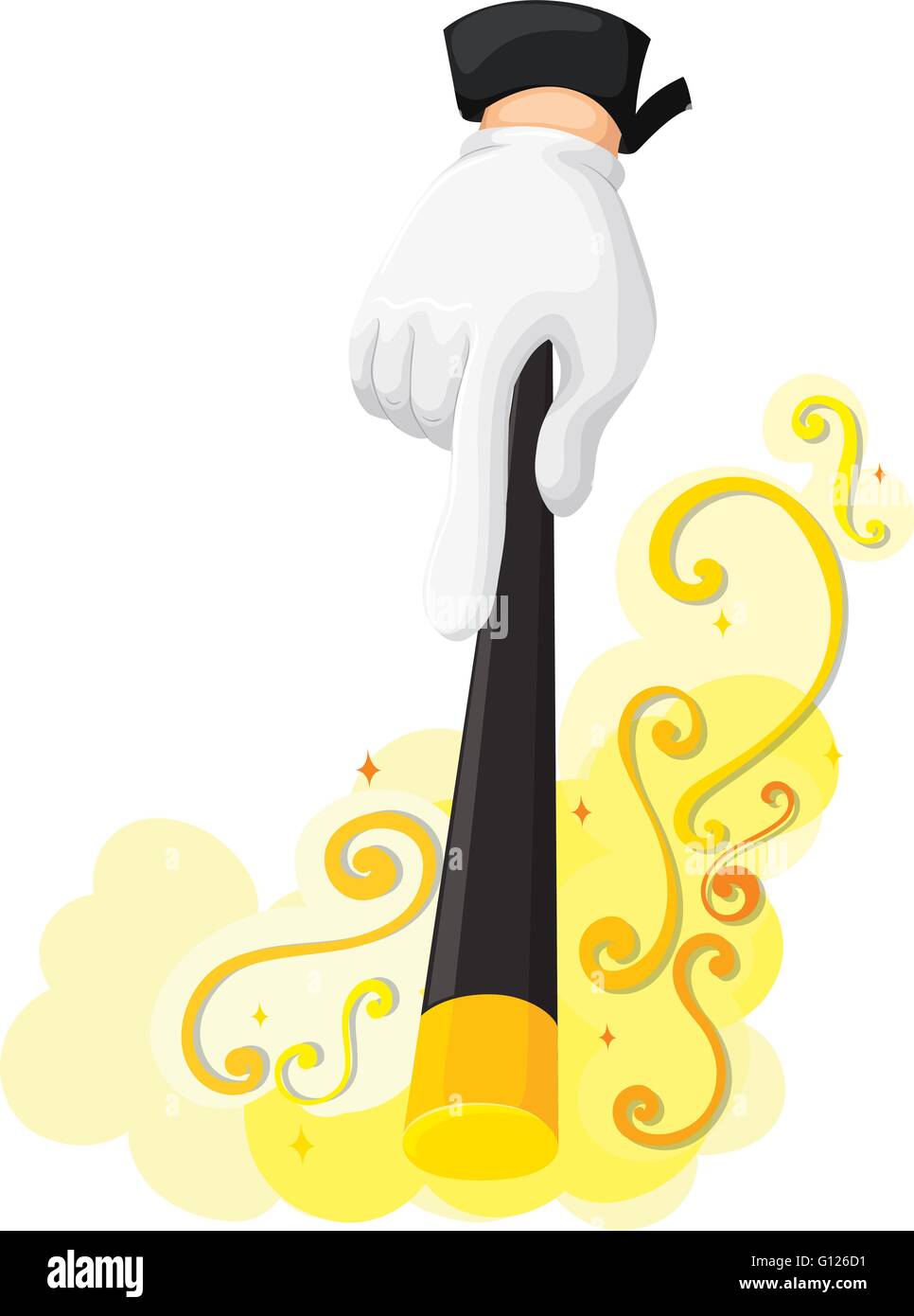 Hand holding magic wand isolated hi-res stock photography and images ...