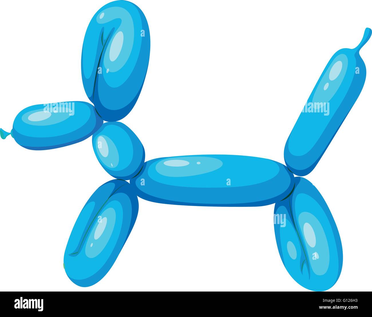 Balloon animal dog Stock Vector Images - Alamy