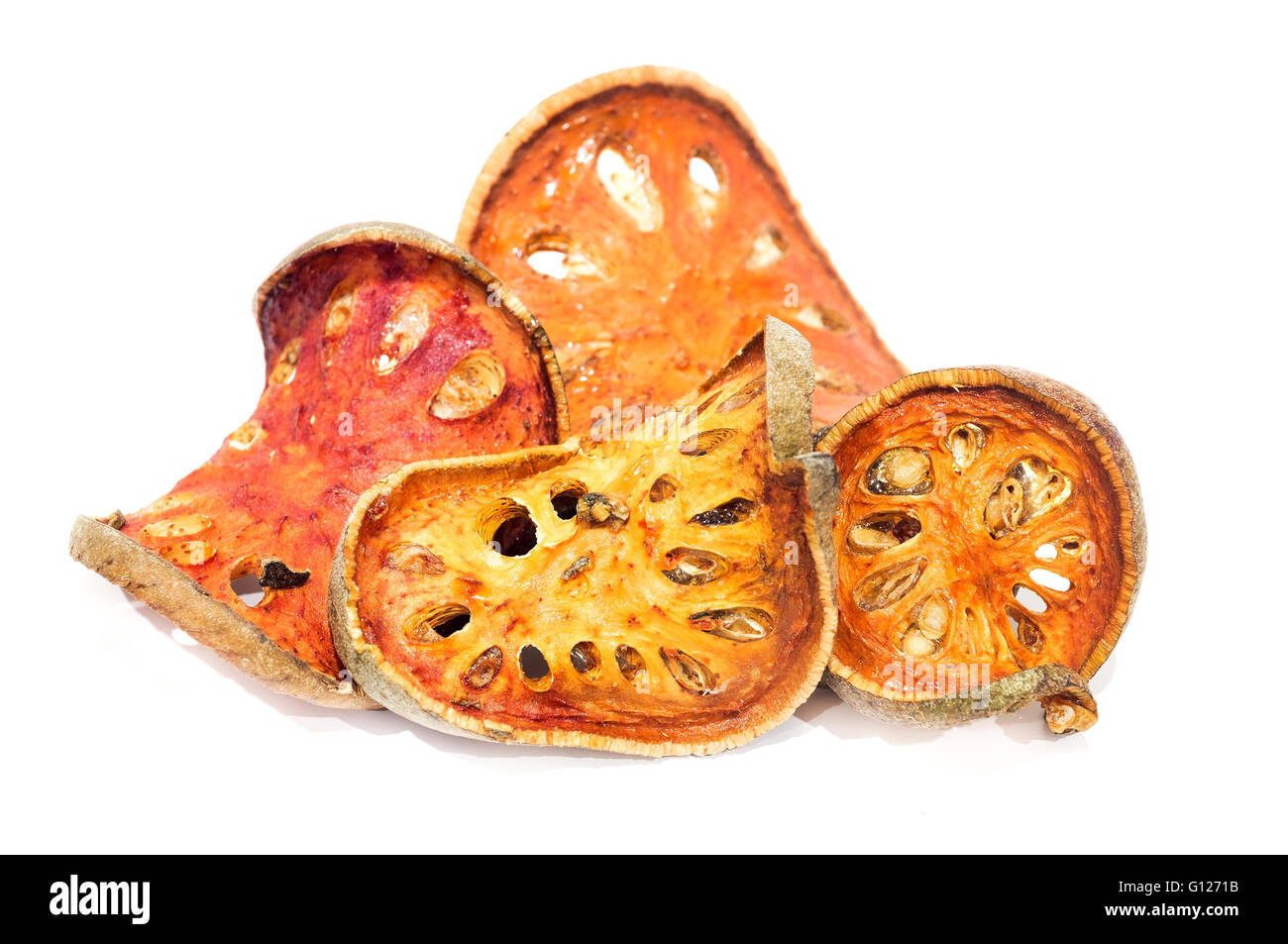 Bael fruits wood apple Cut Out Stock Images & Pictures - Alamy