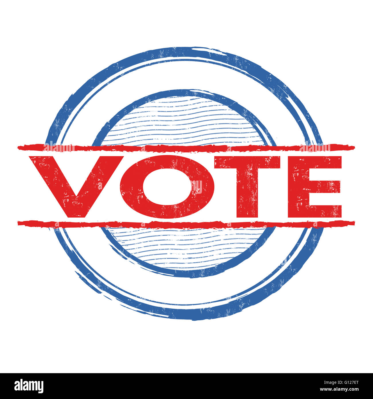 Vote grunge rubber stamp on white background, vector illustration Stock ...