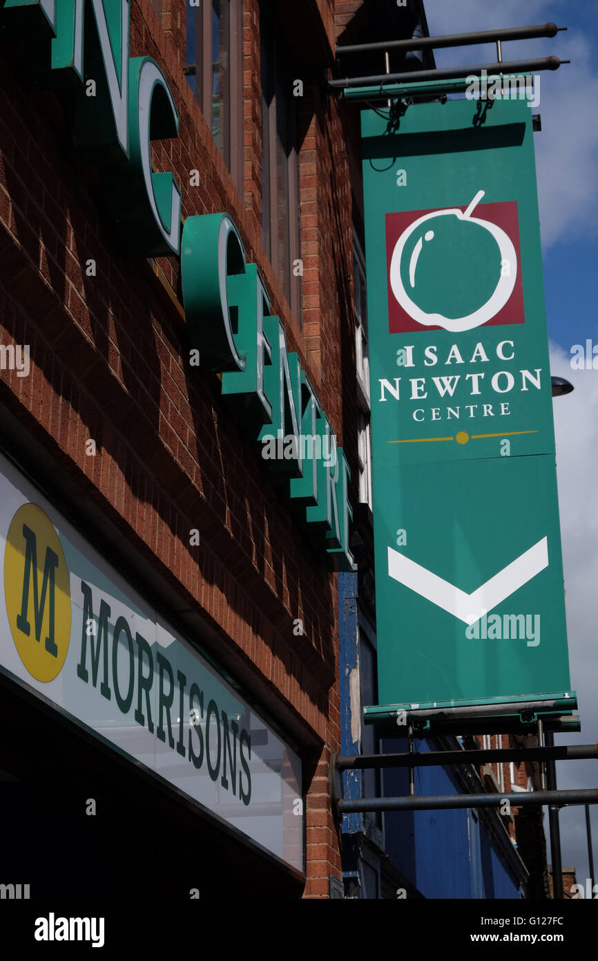 Isaac newton shopping centre hi-res stock photography and images - Alamy