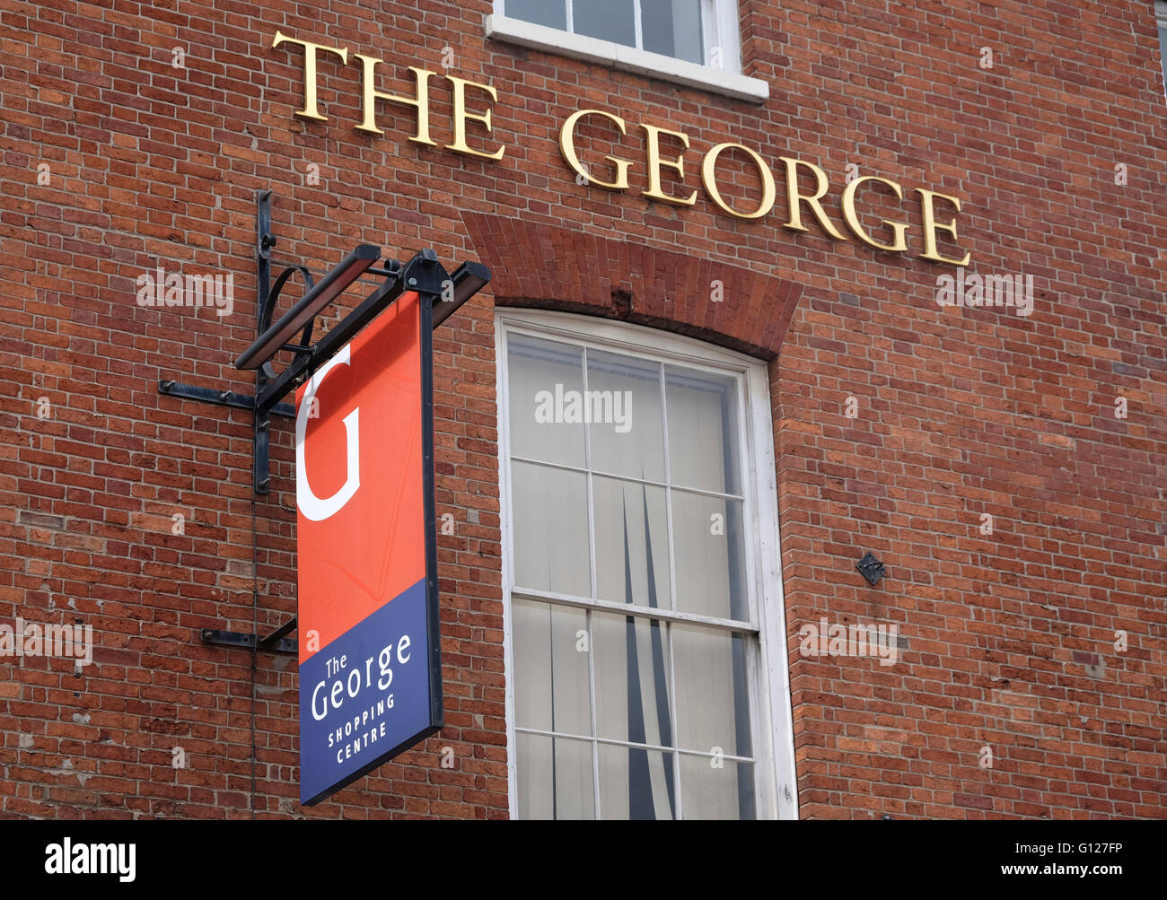 Grantham the george shopping centre hi-res stock photography and images ...