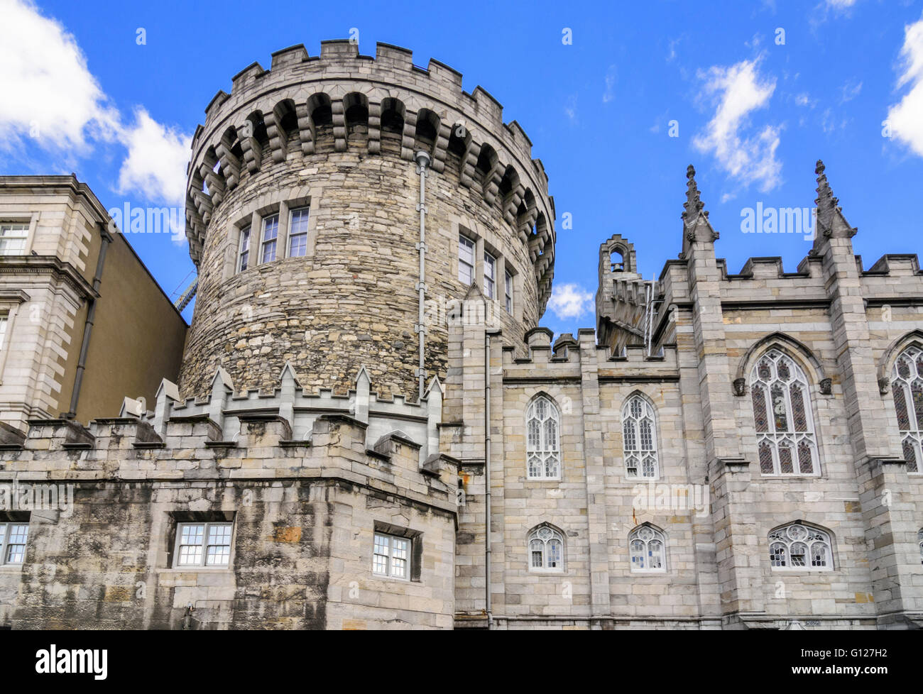 The Norman Record Tower, now housing the Garda Museum and Archives at ...