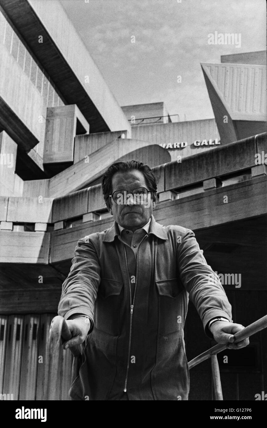 Archive image of photographer Jorge Lewinski, 1921-2008, photographed ...