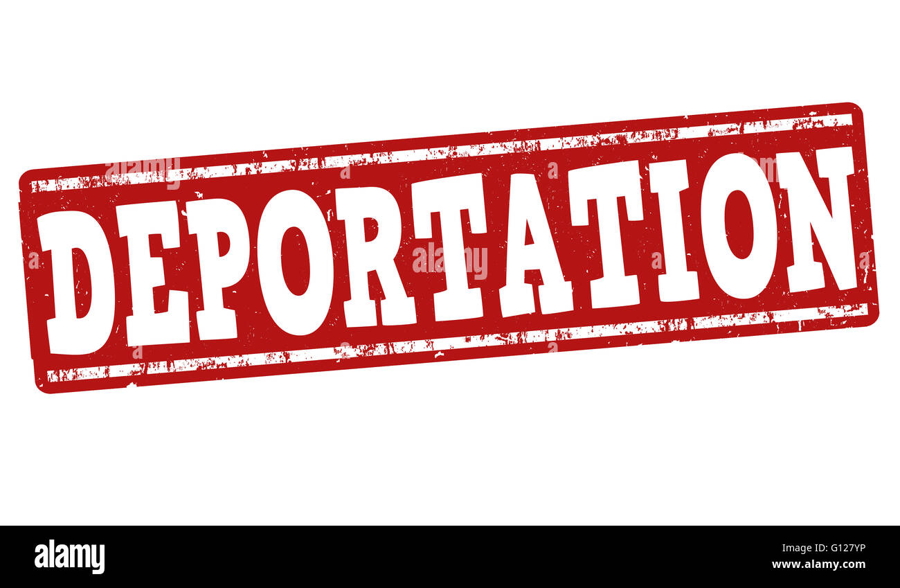 Deport immigrant Cut Out Stock Images & Pictures - Alamy