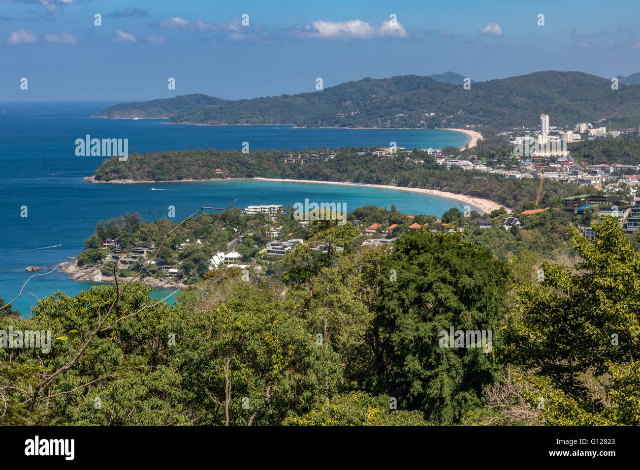 Thailand Phuket Karon viewpoint Stock Photo - Alamy