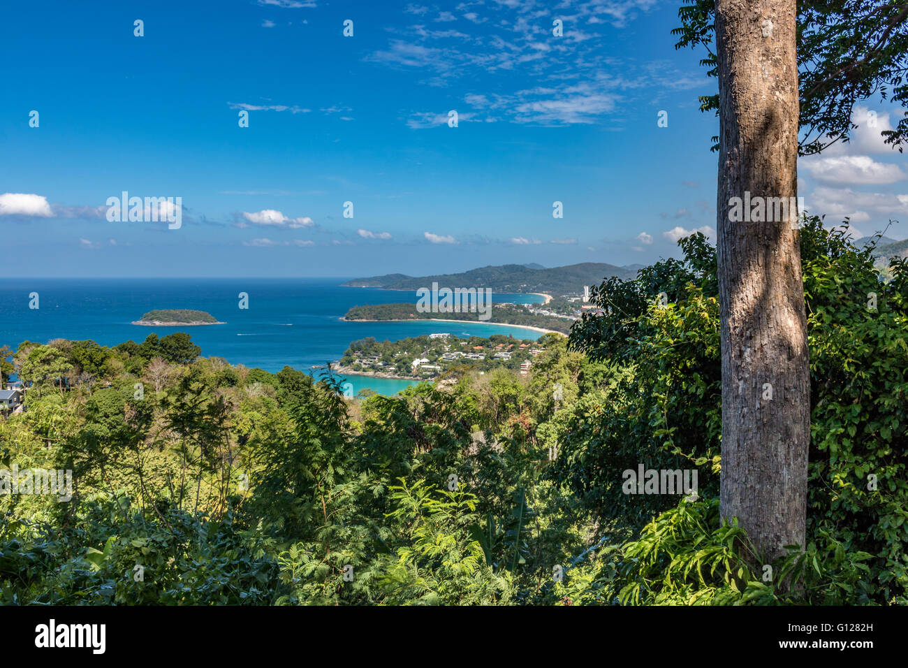 Thailand Phuket Karon viewpoint Stock Photo - Alamy