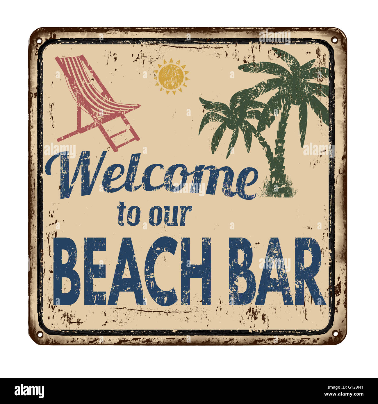 Beach Bar Sign