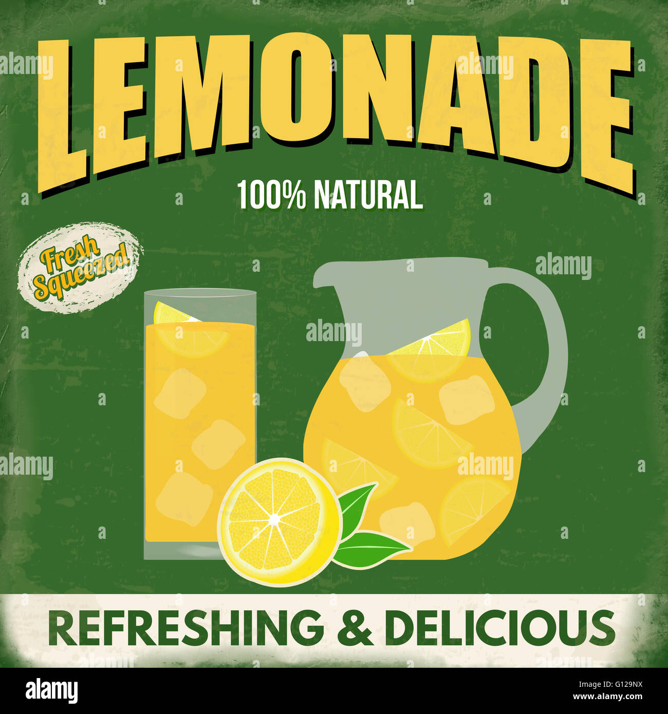 Vintage Lemonade Sign