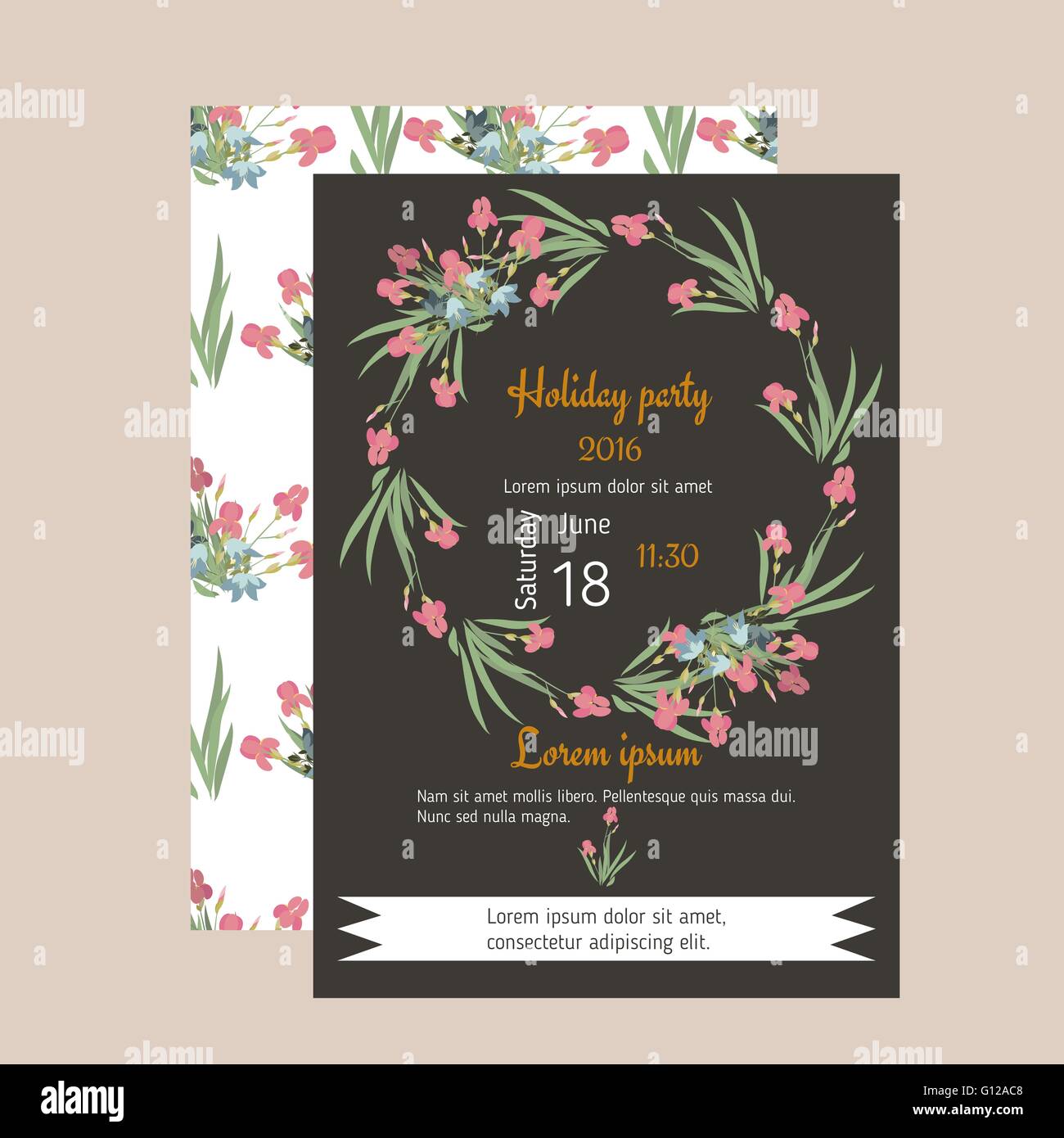 Iris bell Stock Vector Images - Alamy