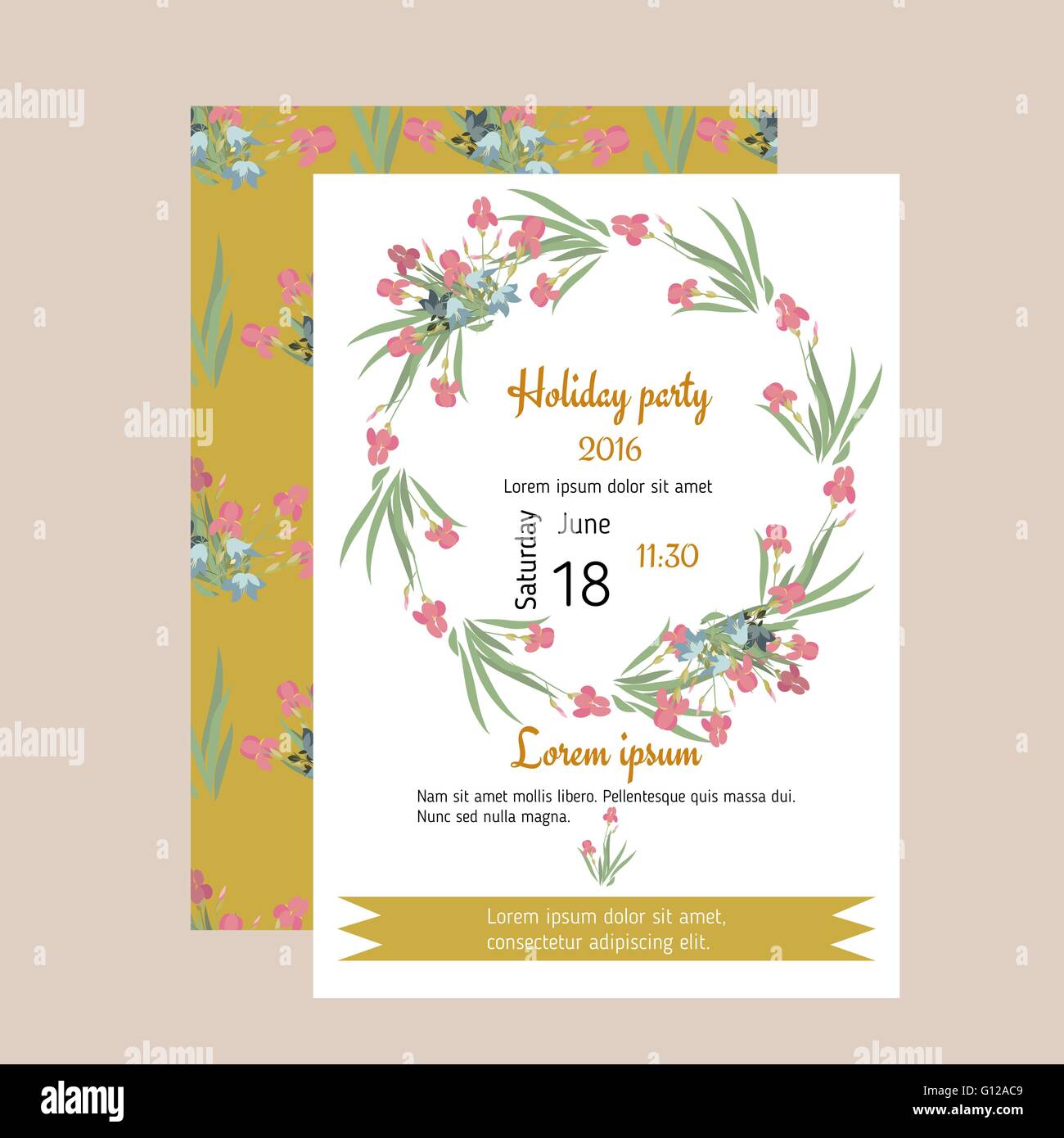 Iris bell Stock Vector Images - Alamy