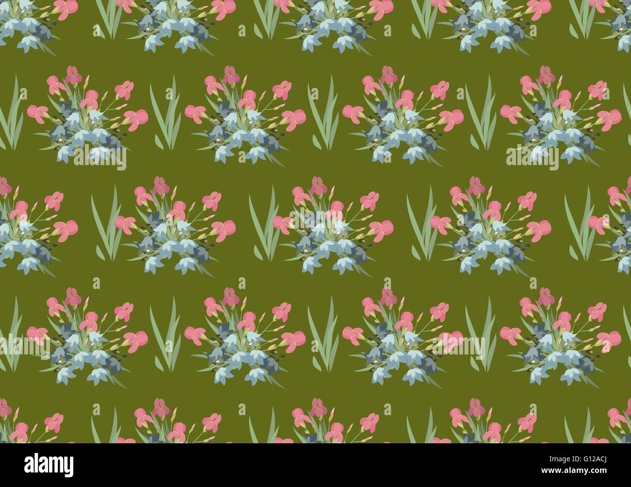 Iris bell Stock Vector Images - Alamy