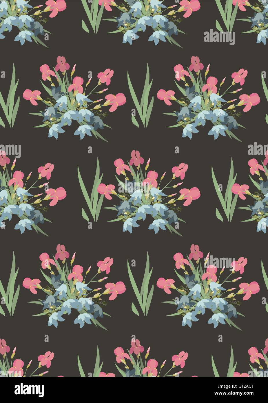 Iris bell Stock Vector Images - Alamy