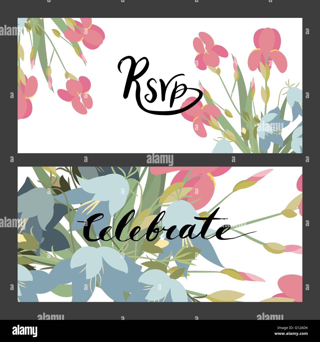 Iris bell Stock Vector Images - Alamy