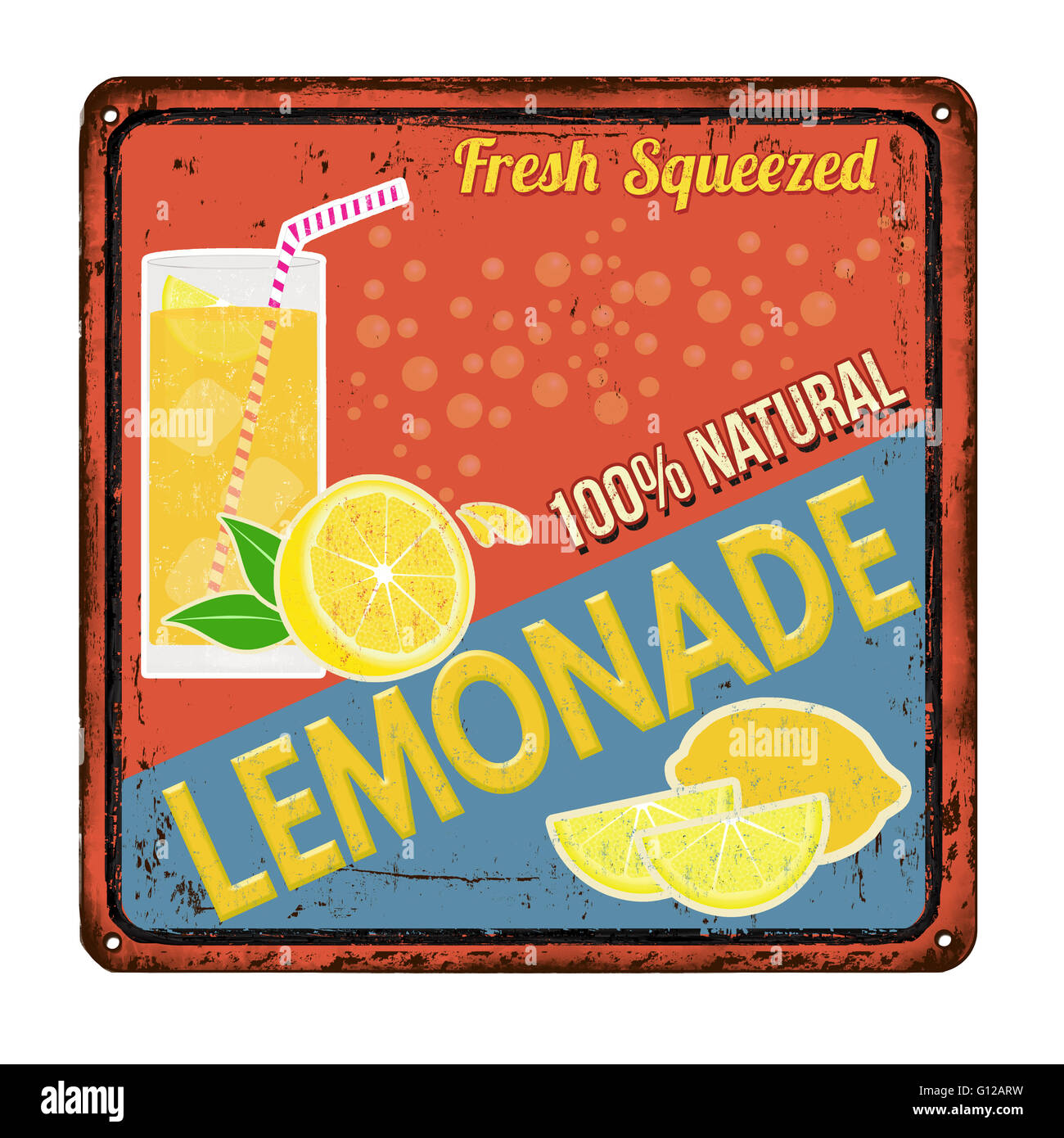 Lemonade poster hi-res stock photography and images - Alamy