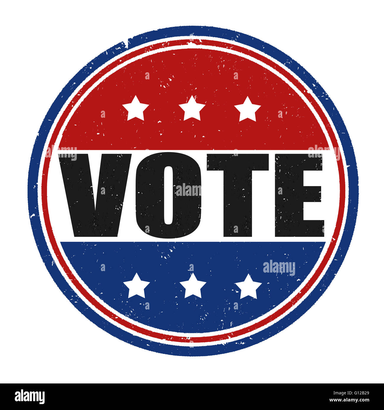 Vote grunge rubber stamp on white background, vector illustration Stock Photo - Alamy